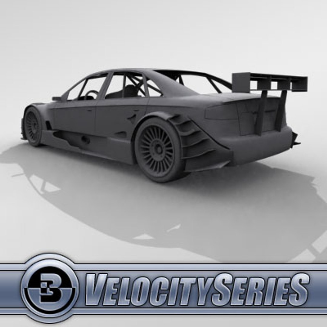 2006 audi dtm 3d model