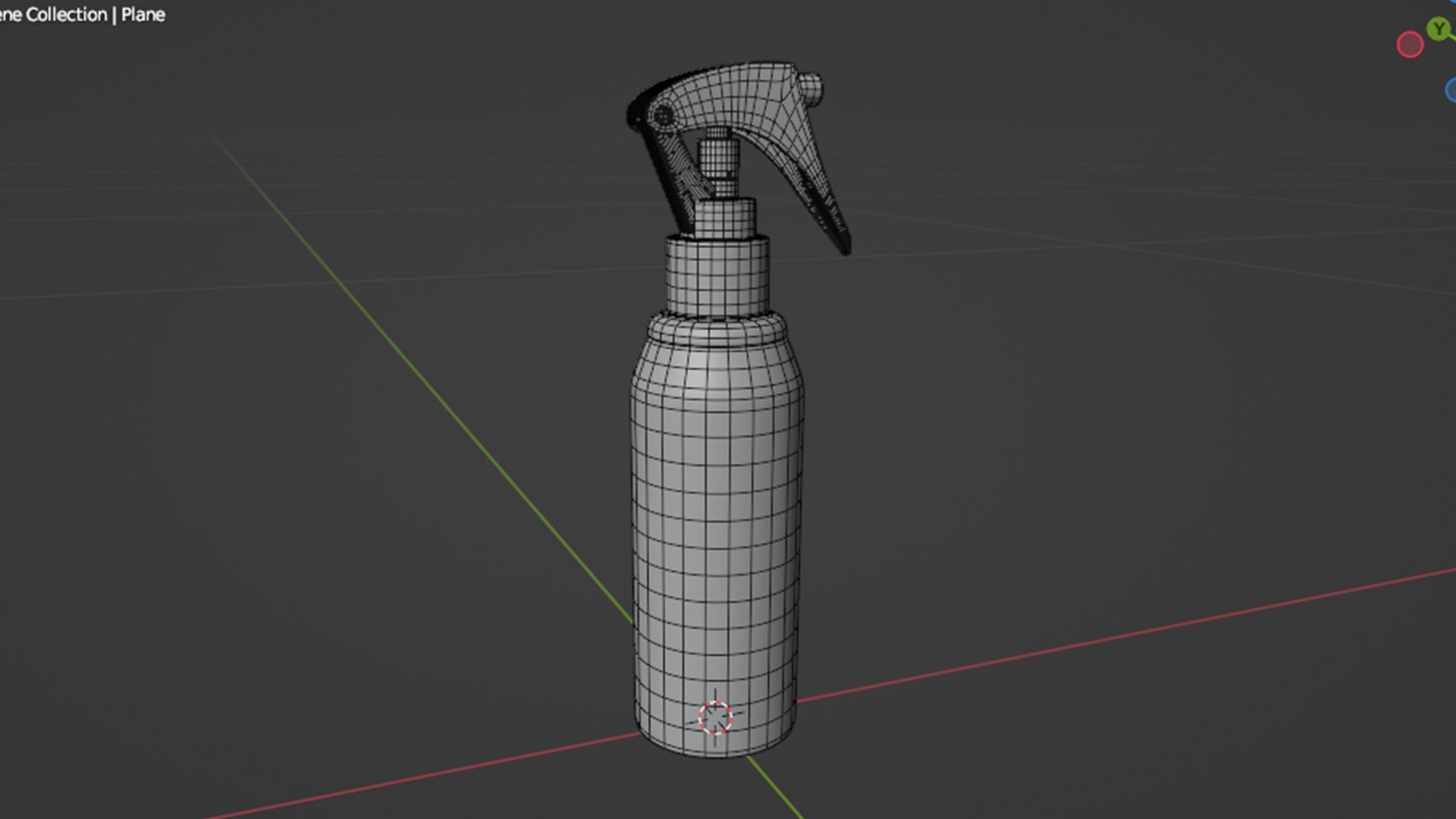 Plastic Bottle Spray 3D model 3D model - TurboSquid 2120219