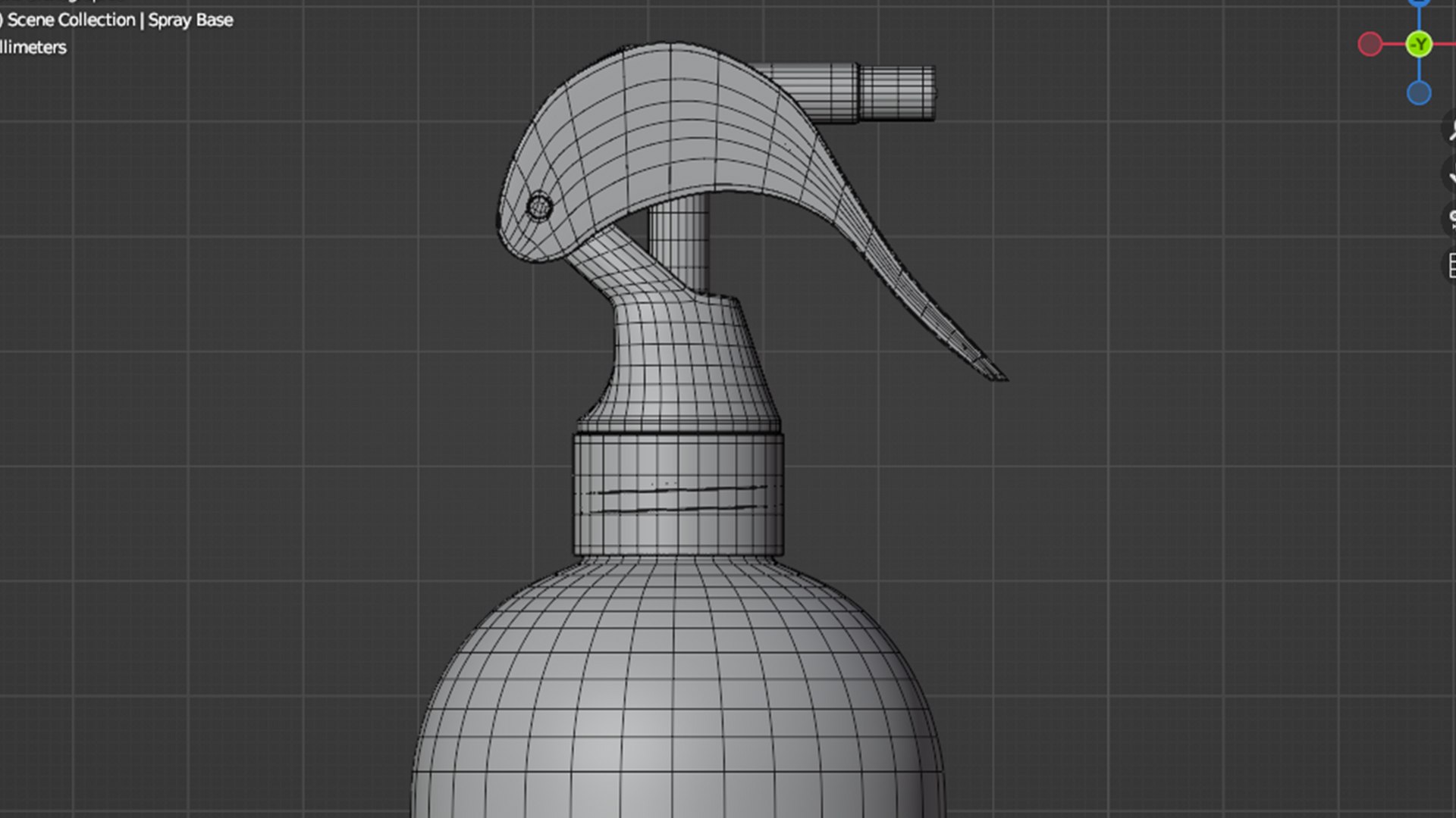 Plastic Bottle Spray 3D model 3D model - TurboSquid 2120219