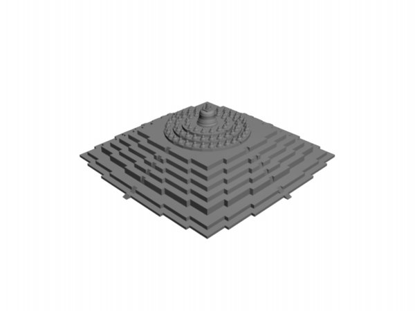 3D Borobudur Models | TurboSquid
