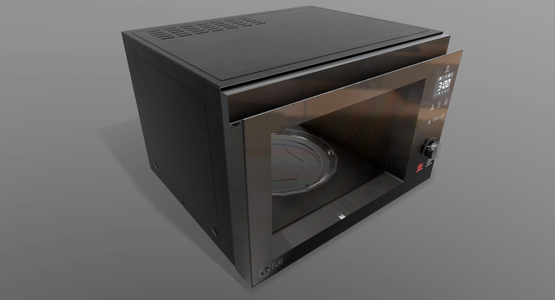 3D Model Microwave Oven - TurboSquid 1304184