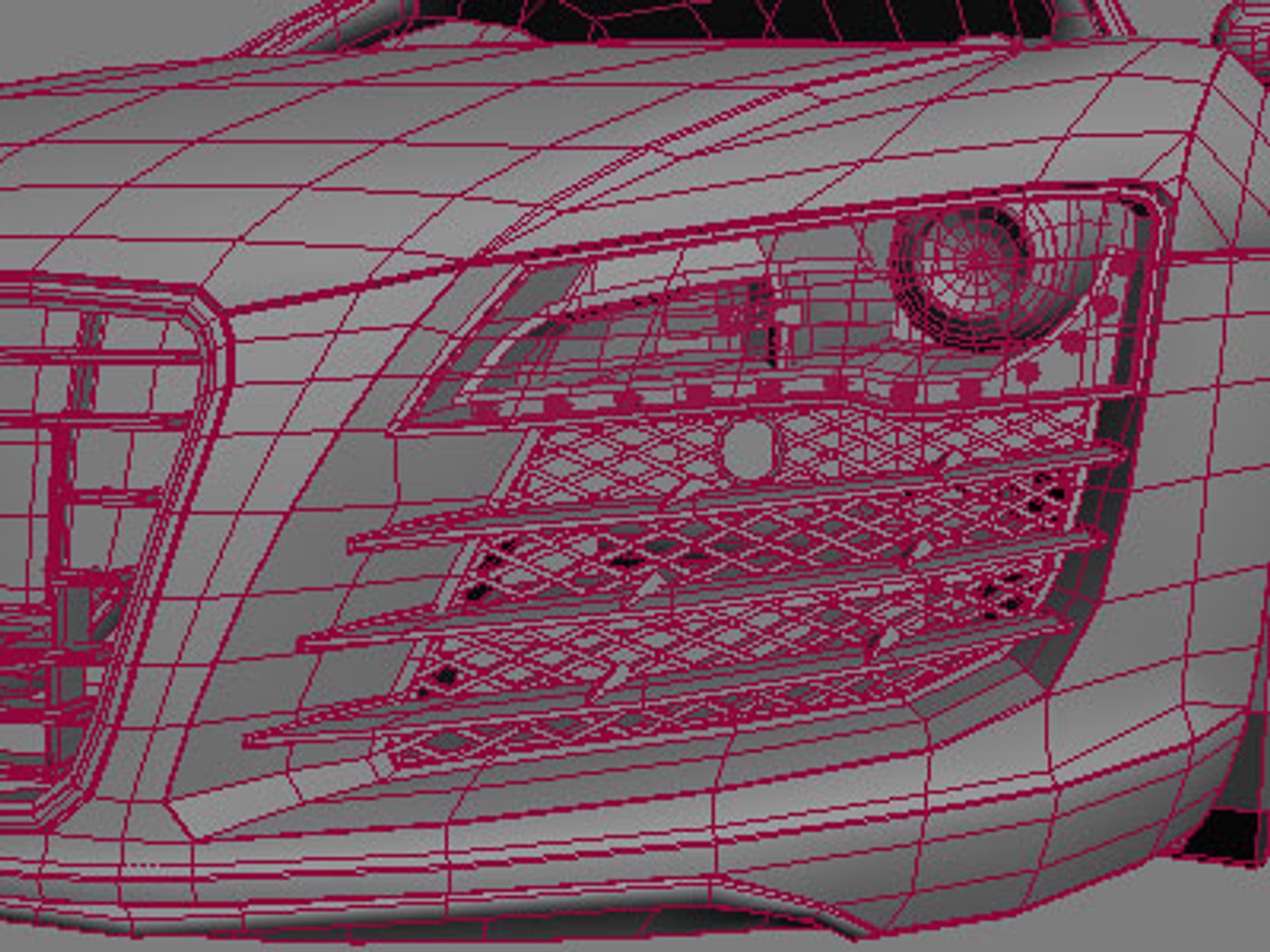 3d audi r8 2007 machine