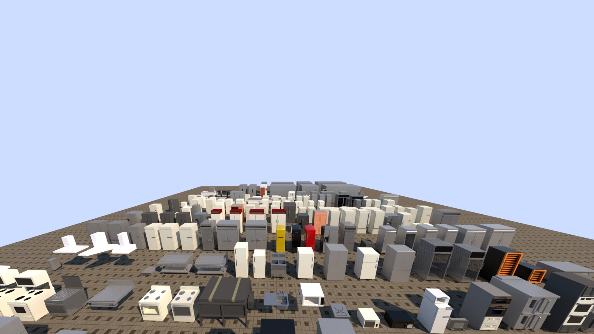 253 Parametric Kitchen And Home Appliances High Quality Revit Family ...