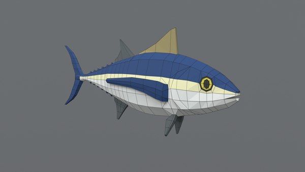 Tuna fish 3D model - TurboSquid 1698247