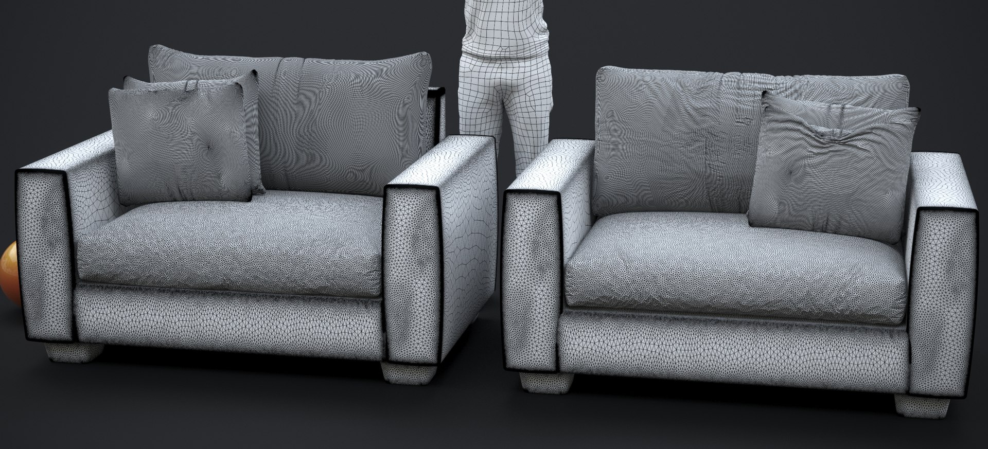 3D NORDSK STEPHANIC 1-SEATER COUCH 2024 - TurboSquid 2276140