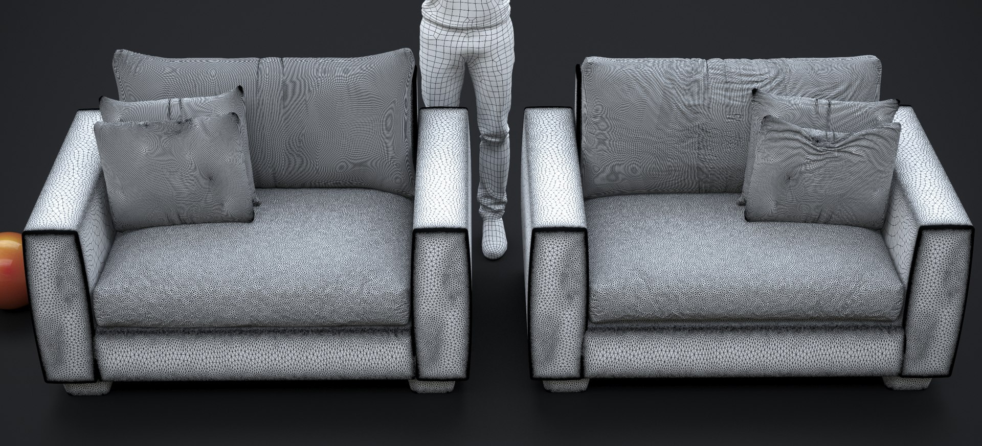 3D NORDSK STEPHANIC 1-SEATER COUCH 2024 - TurboSquid 2276140