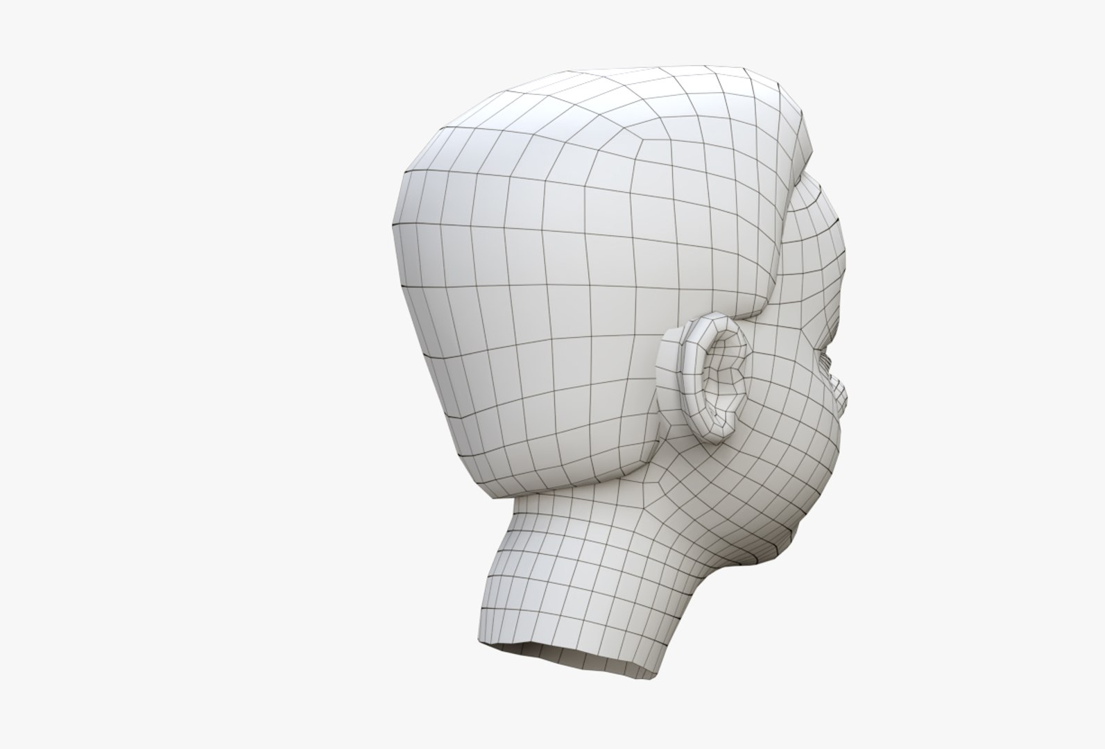 3D Kid Head - TurboSquid 1378462