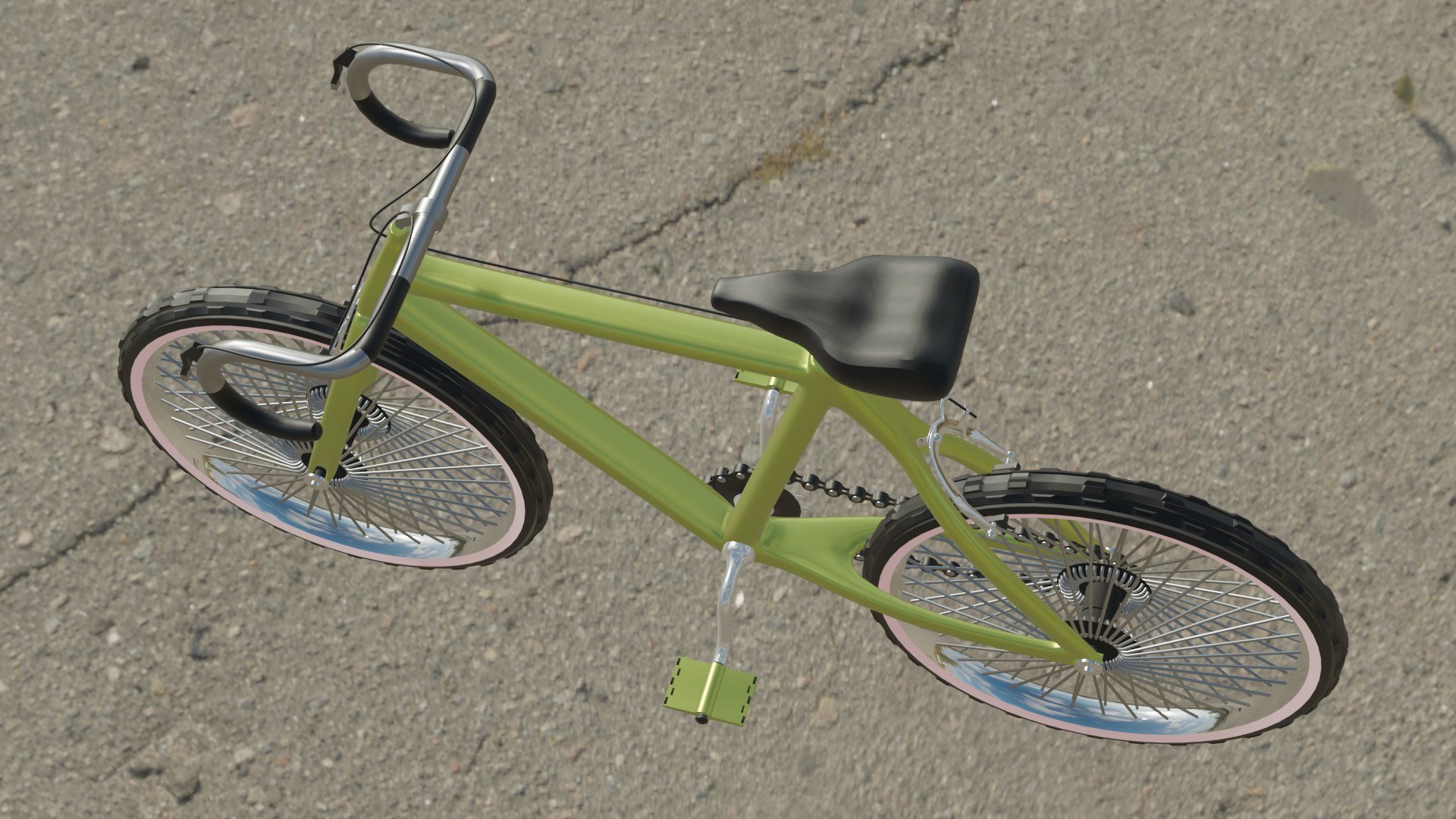 3D Sports Bicycle Model - TurboSquid 1720367