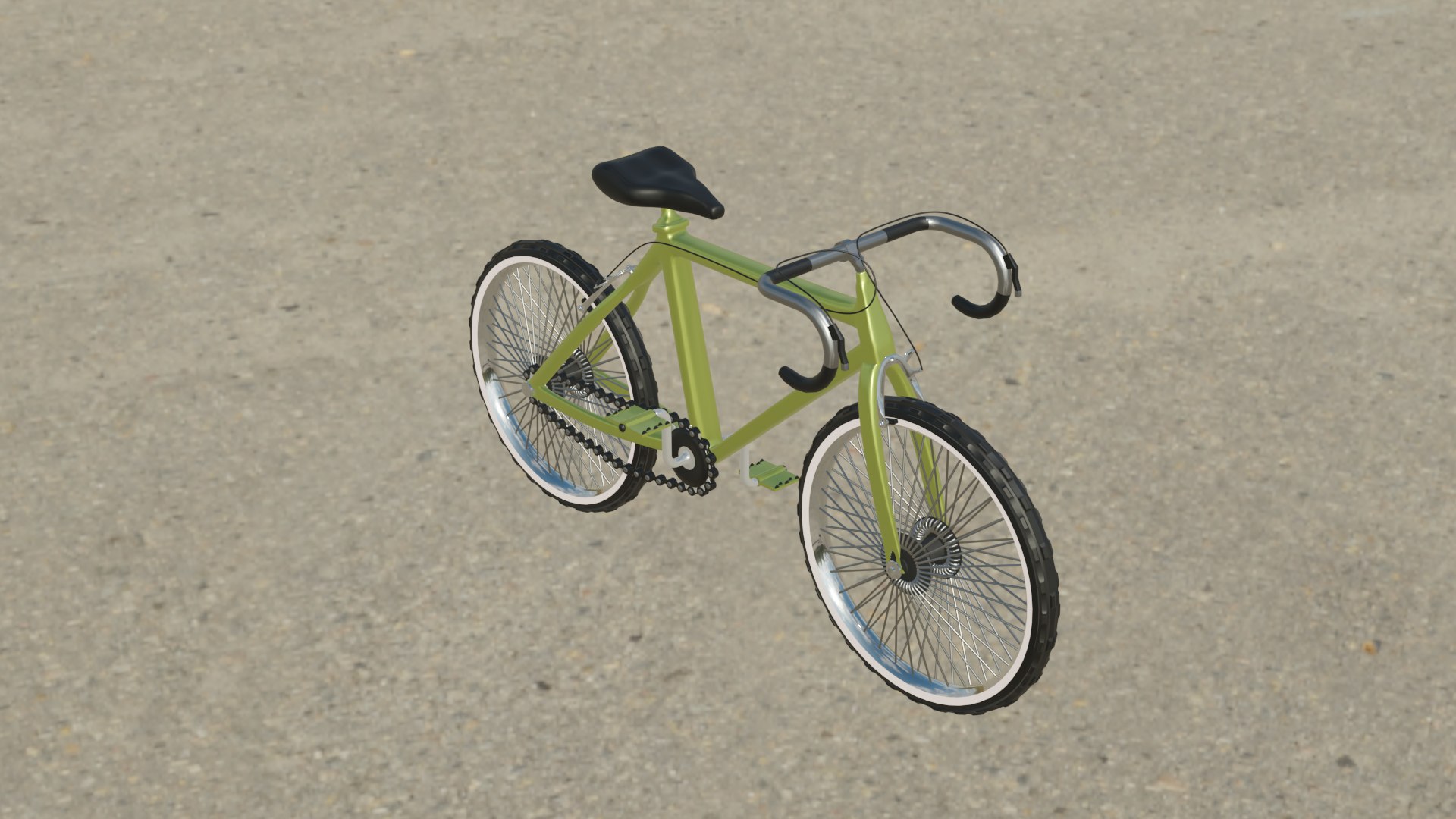 3D Sports Bicycle Model - TurboSquid 1720367