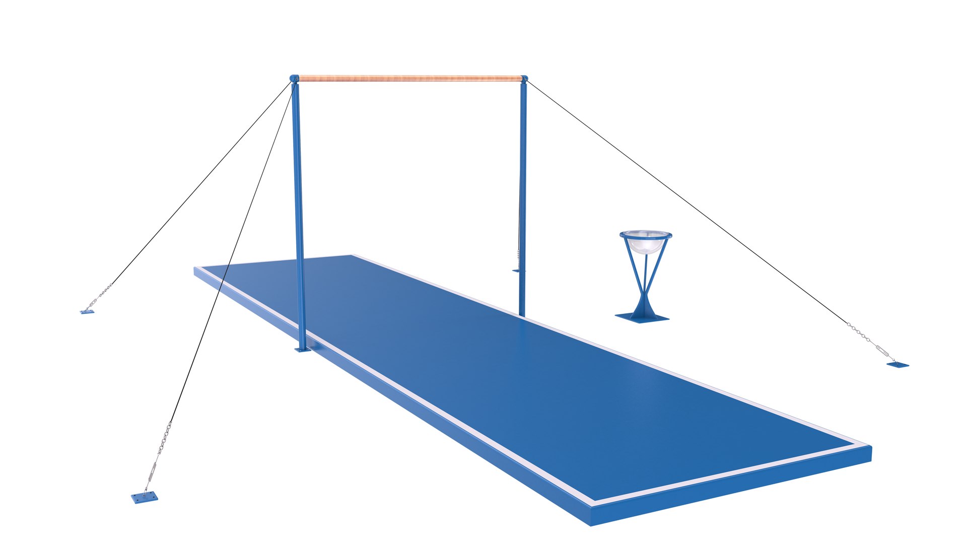 3D Horizontal Bar Model - TurboSquid 1893578