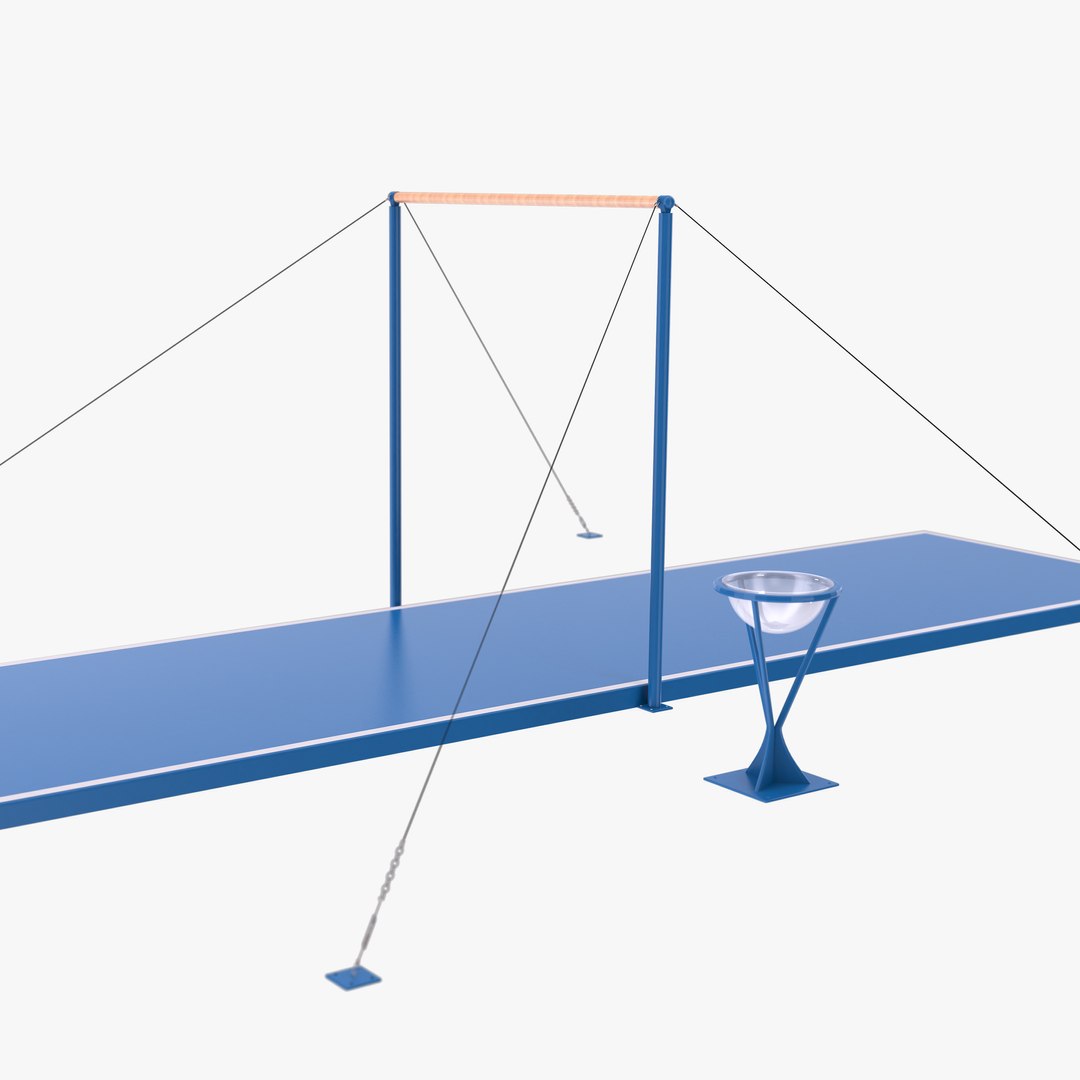 3D Horizontal Bar model - TurboSquid 1893578