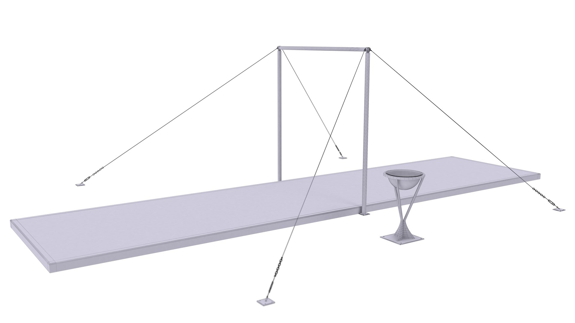 3D Horizontal Bar Model - TurboSquid 1893578