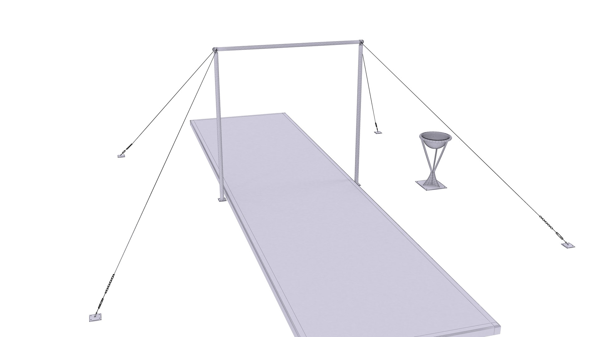 3D Horizontal Bar Model - TurboSquid 1893578