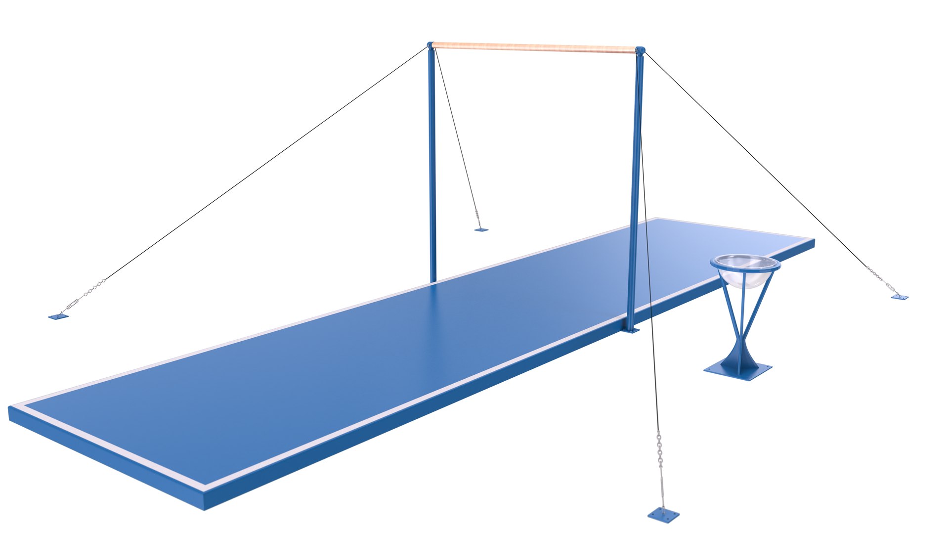 3D Horizontal Bar Model - TurboSquid 1893578