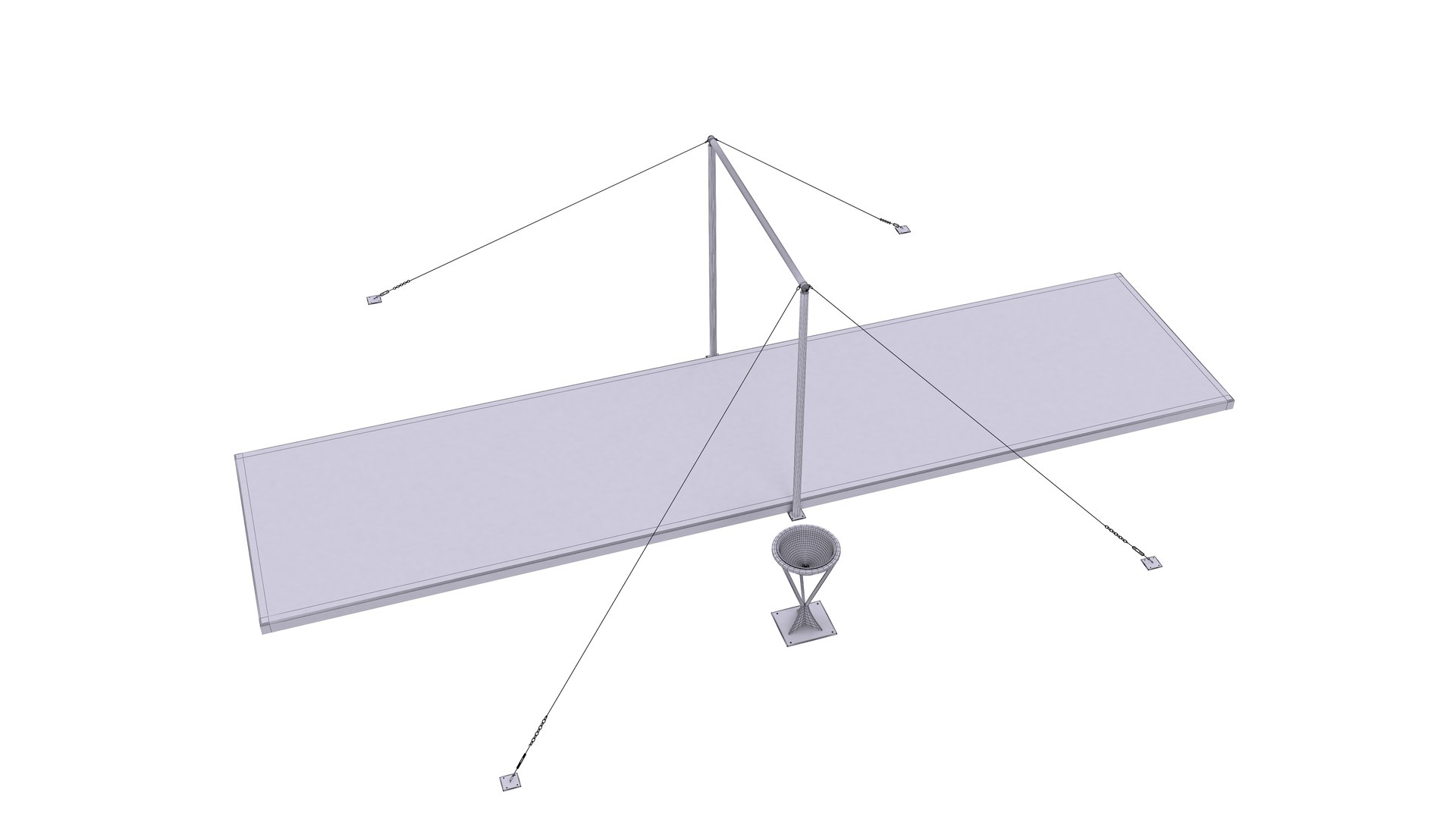 3D Horizontal Bar Model - TurboSquid 1893578