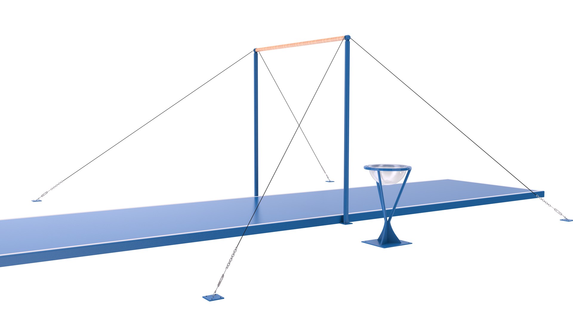 3D Horizontal Bar Model - TurboSquid 1893578