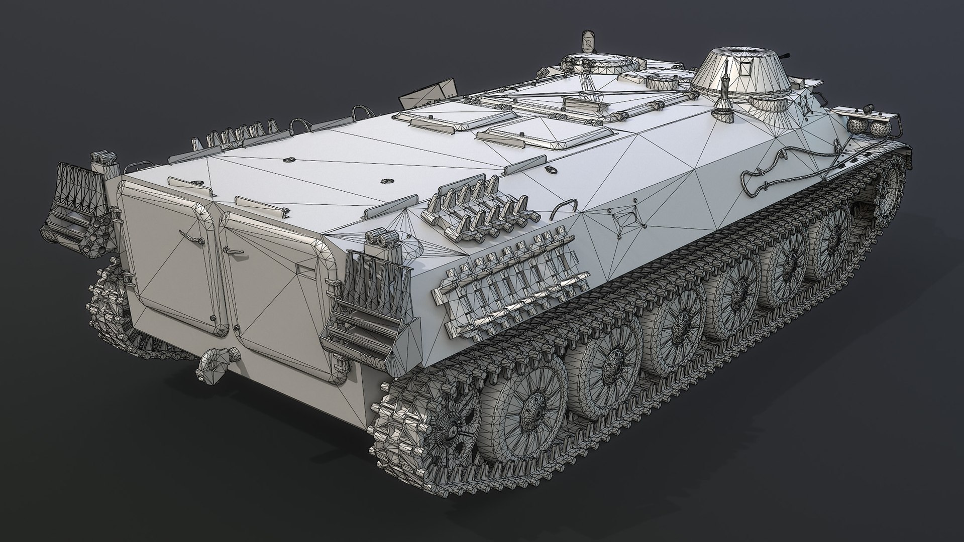 MT-LB Version 2 3D Model - TurboSquid 1758516