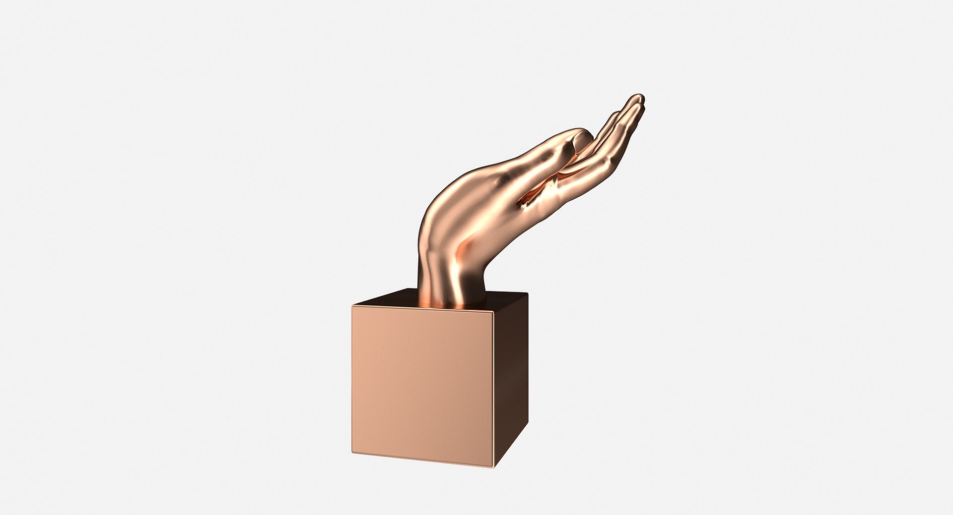 3D Model Bronze Mask Statuette - TurboSquid 1344884