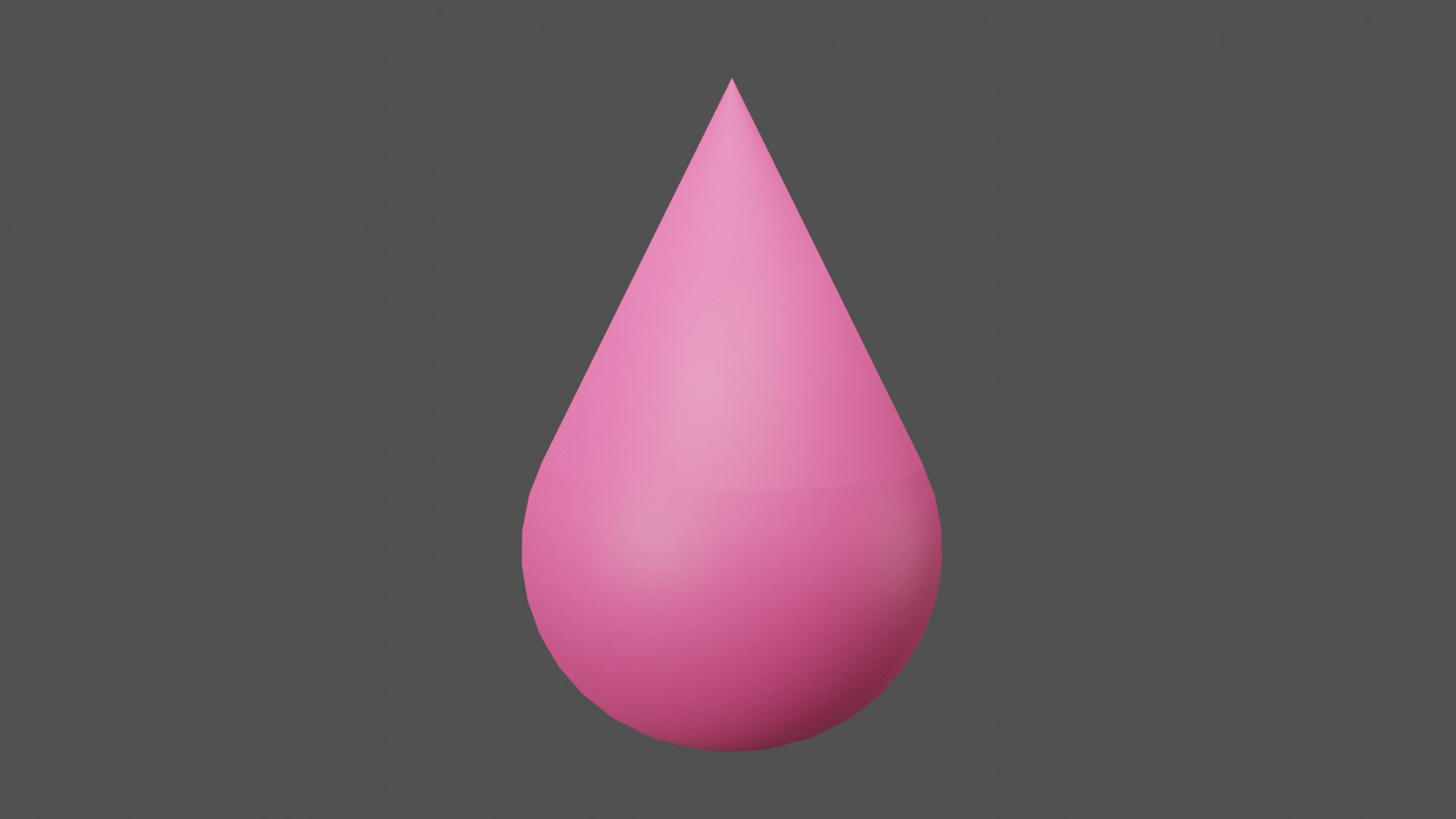 Pink Drop Model - TurboSquid 2039951