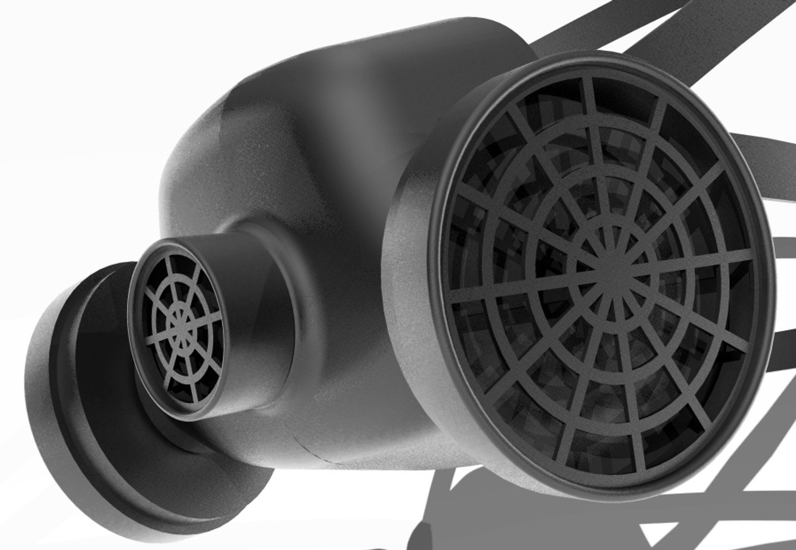 3d Model Respiratory Protection Mask