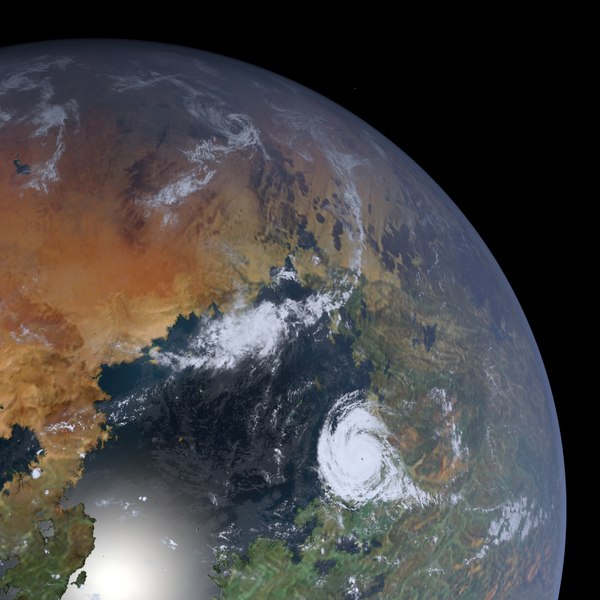 Fictional Alien Earth-like Planet 2 12k 3D - TurboSquid 1856065