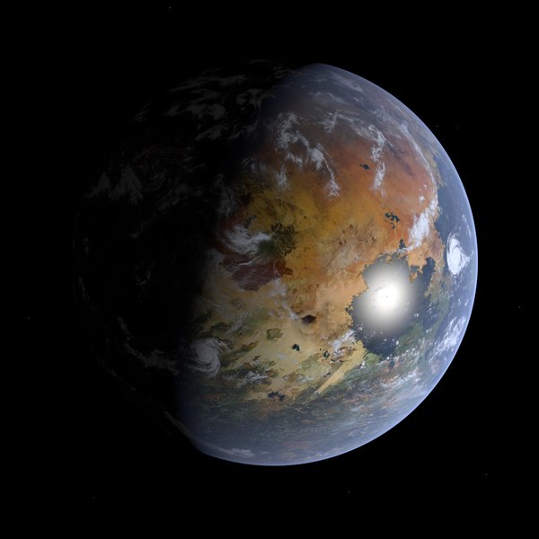 Fictional Alien Earth-like Planet 2 12k 3D - TurboSquid 1856065