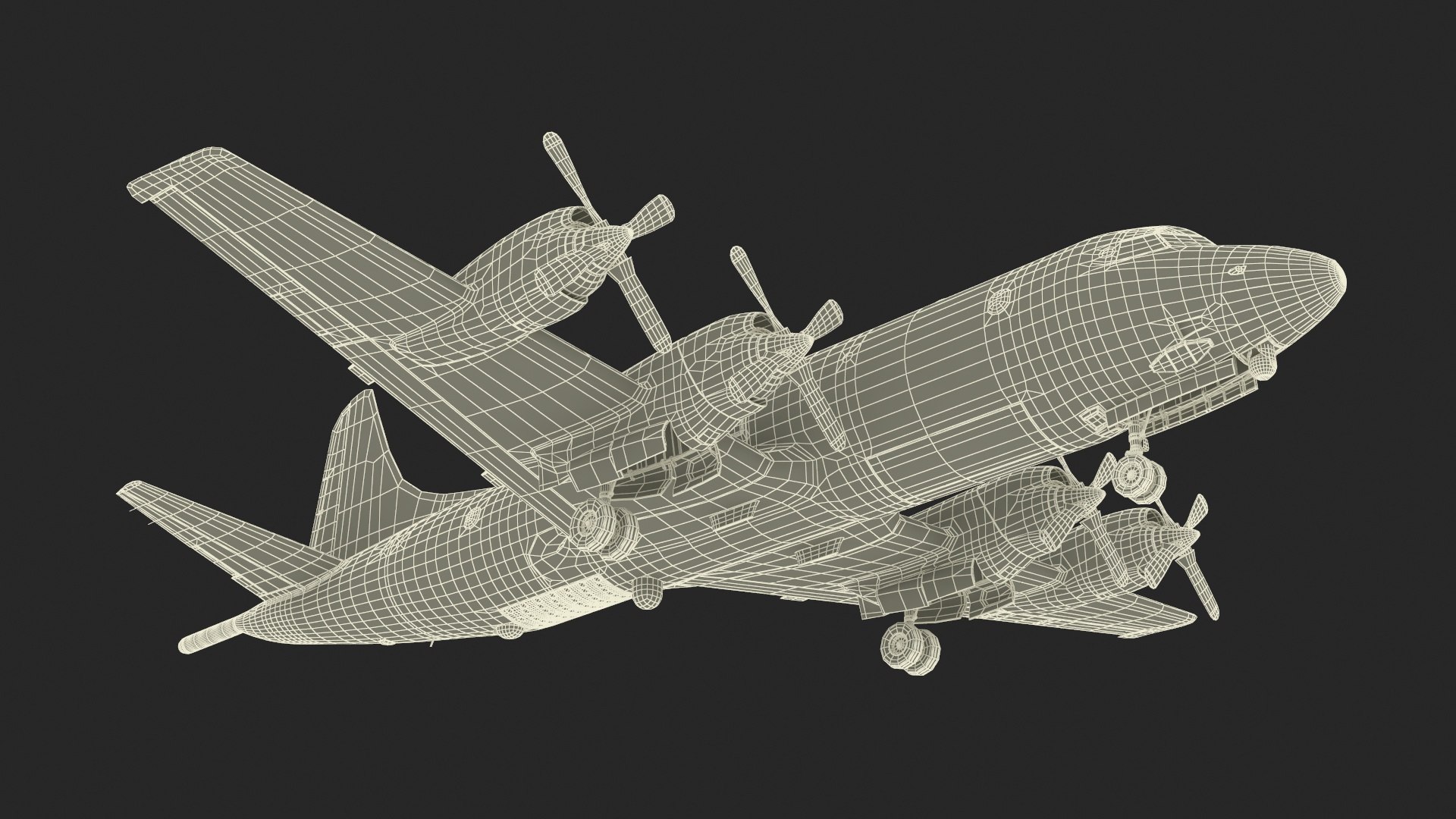 3D Orion Maritime Surveillance Aircraft Simplified - TurboSquid 2381691