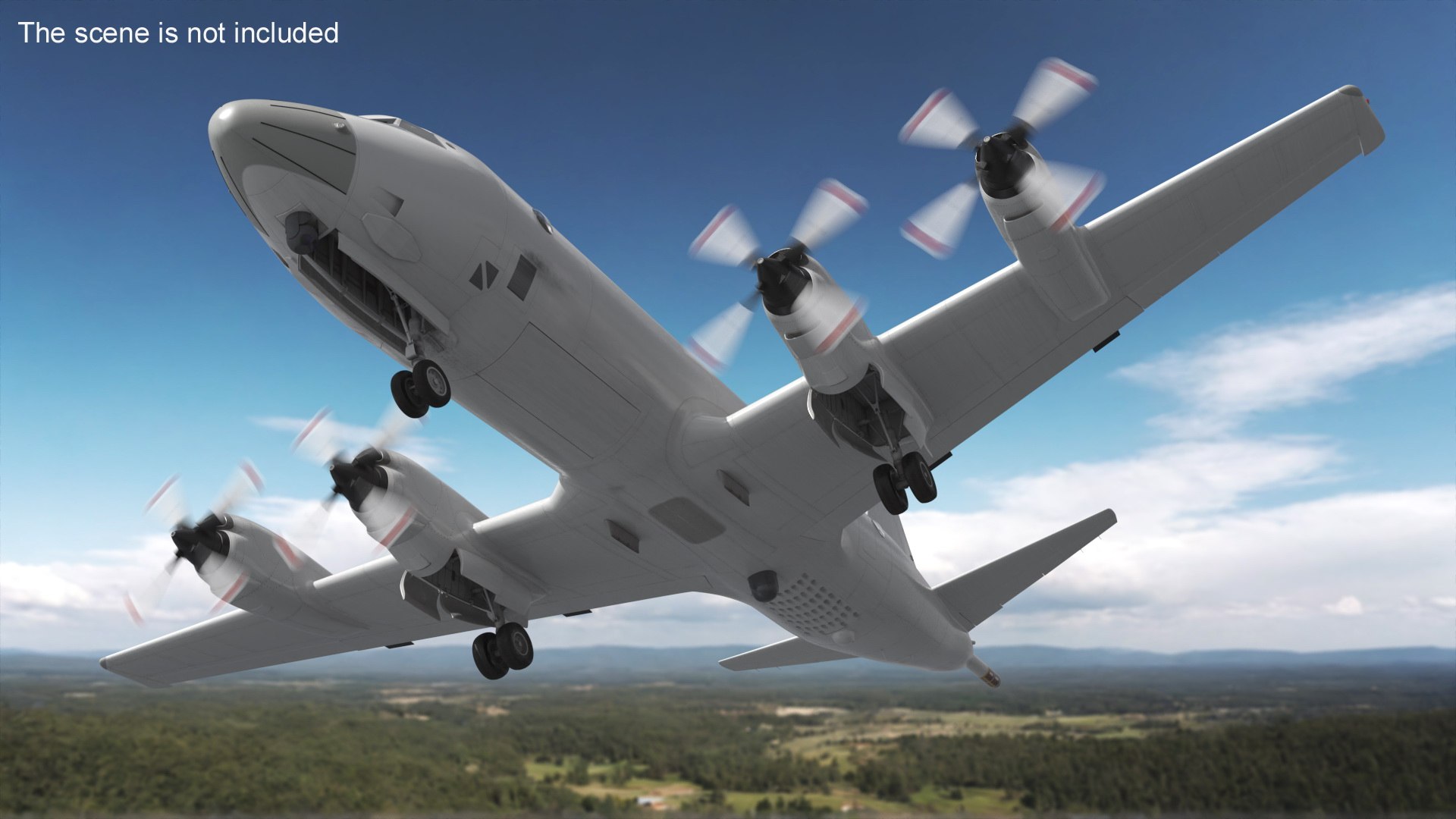 3D Orion Maritime Surveillance Aircraft Simplified - TurboSquid 2381691