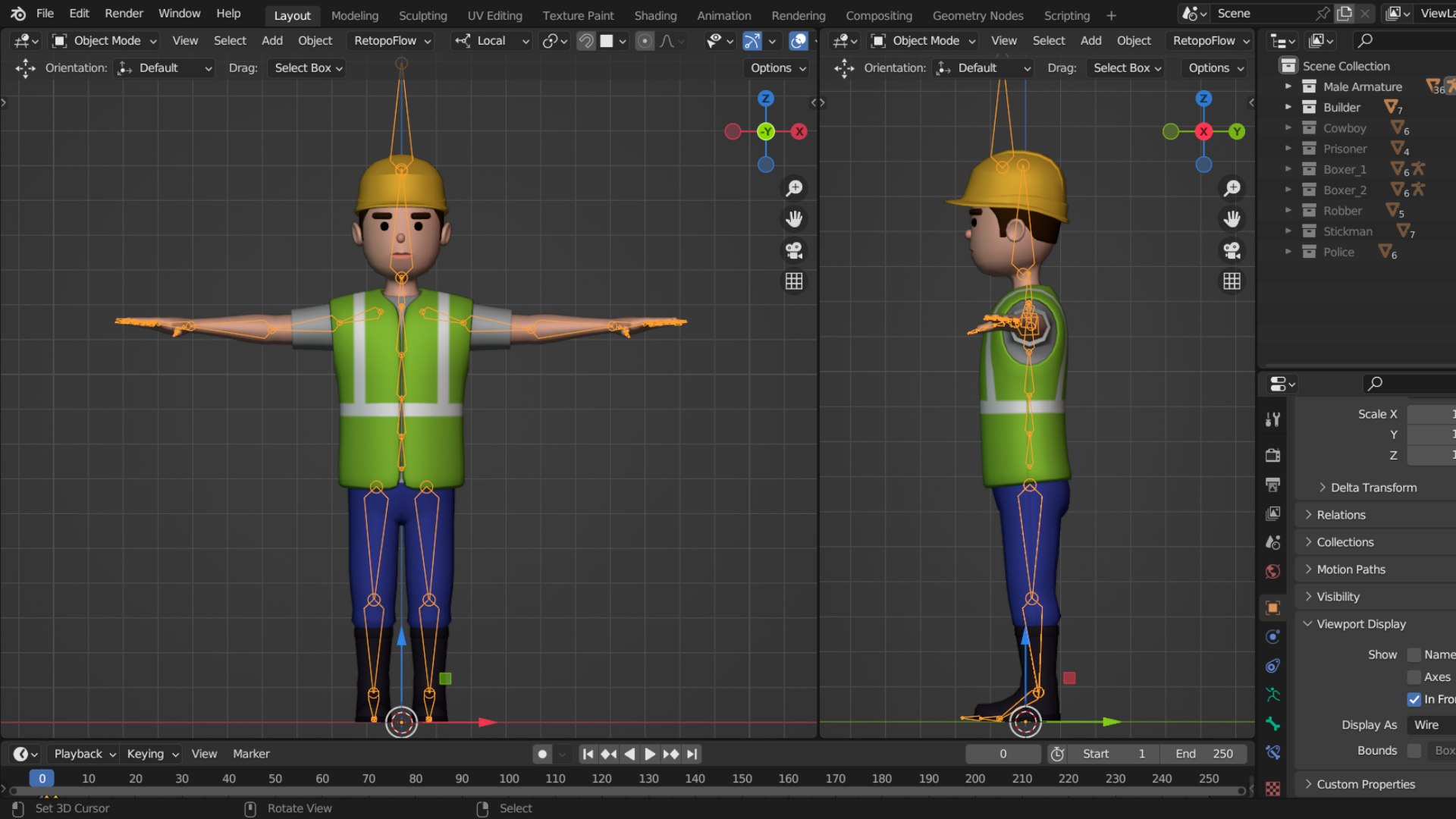 3D Model HYPER CASUAL CHARACTERS VOL 6 - TurboSquid 2139629