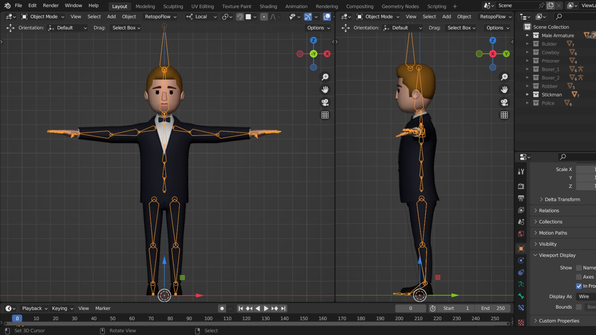 3D Model HYPER CASUAL CHARACTERS VOL 6 - TurboSquid 2139629
