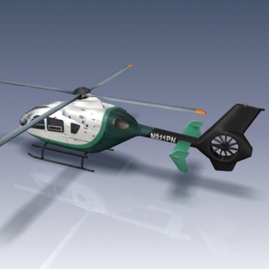 Eurocopter Ec135 3d Max