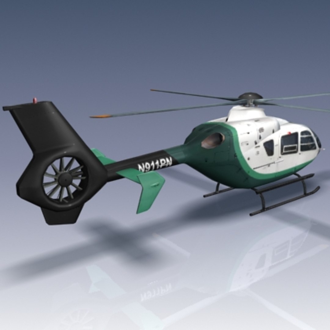 Eurocopter Ec135 3d Max