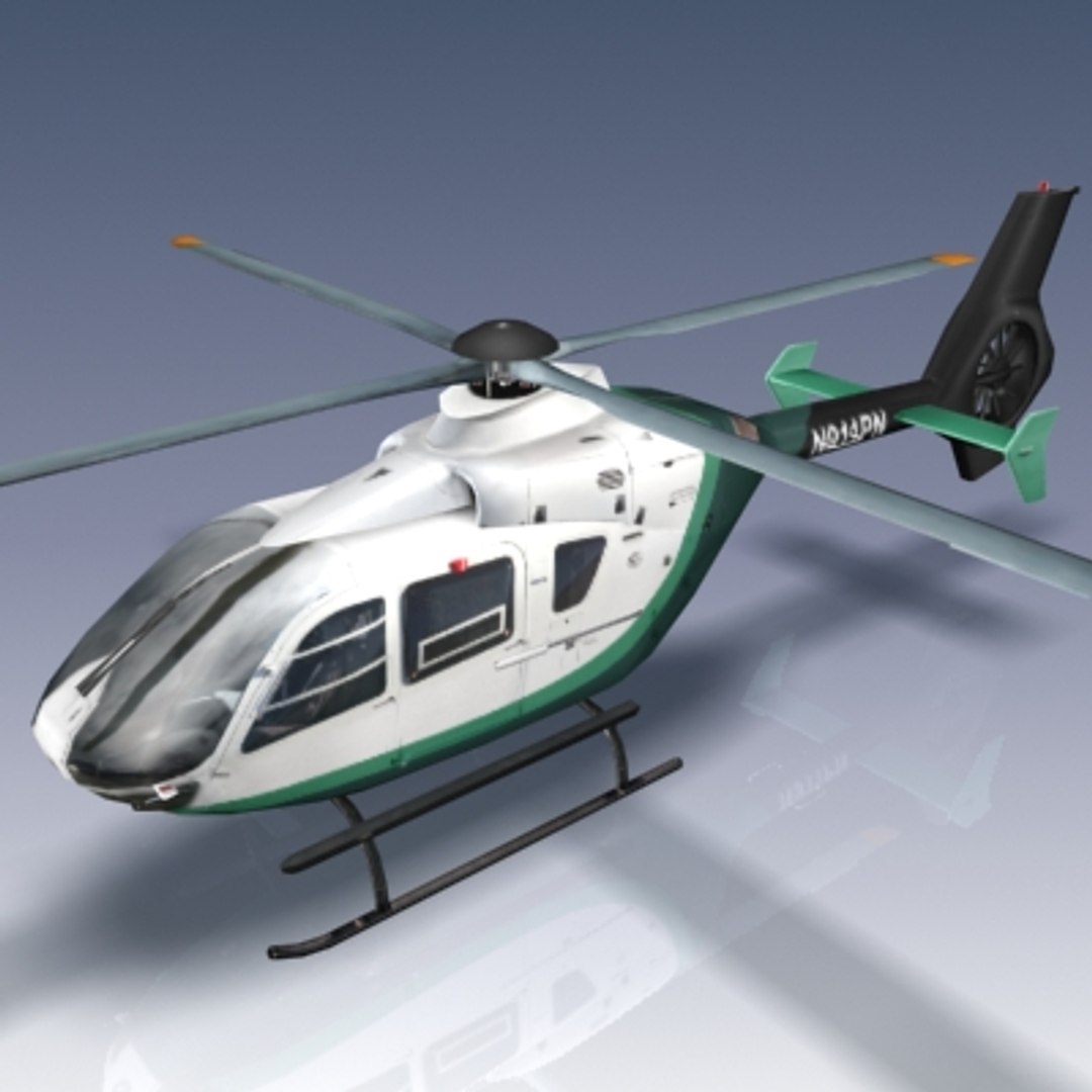 Eurocopter Ec135 3d Max