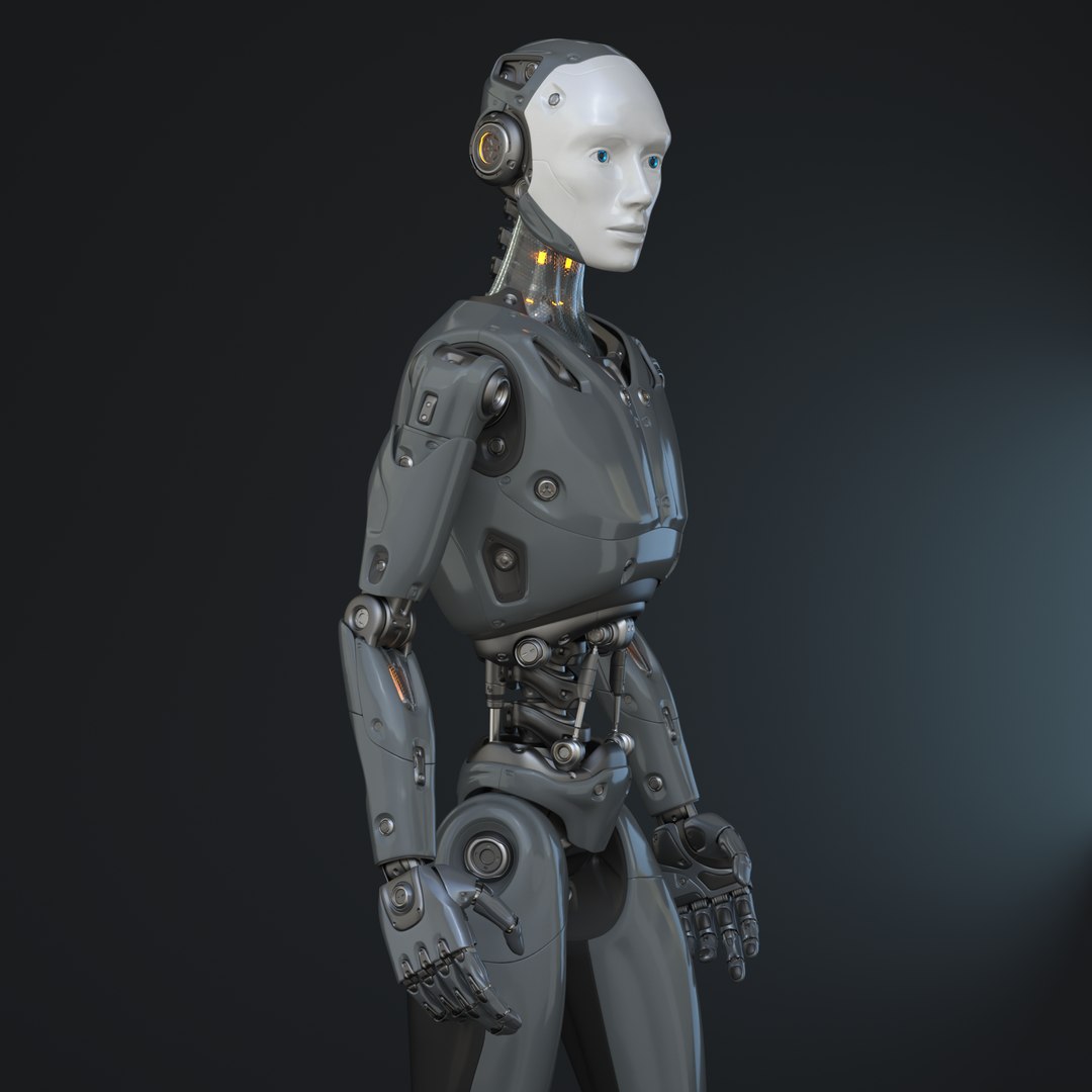 Cyber Robot Android 3D - TurboSquid 1800811