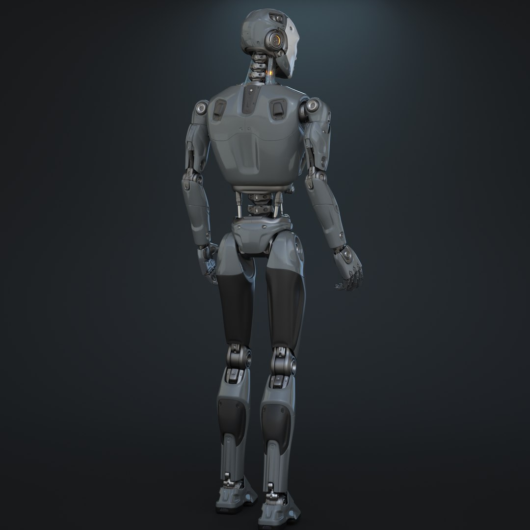 Cyber Robot Android 3D - TurboSquid 1800811