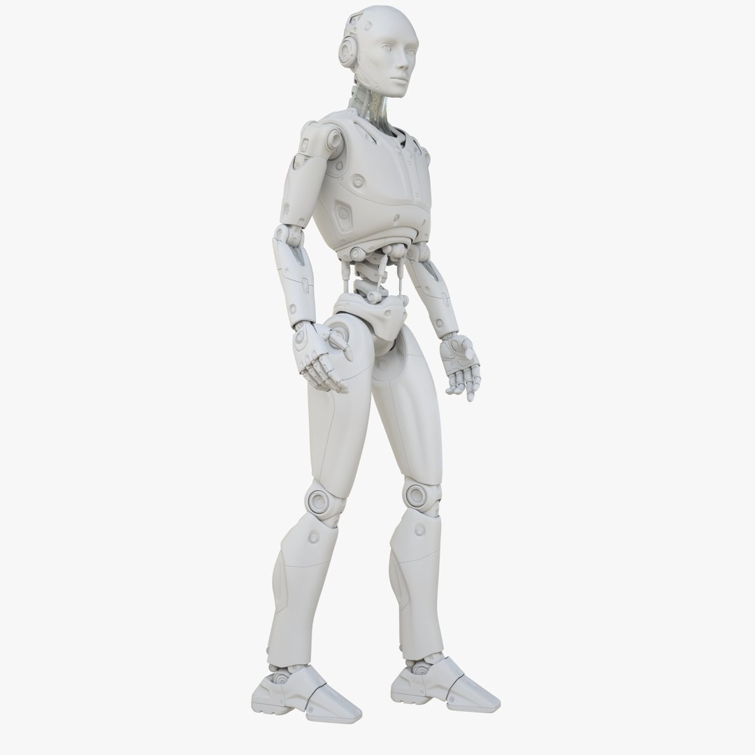 Cyber Robot Android 3D - TurboSquid 1800811