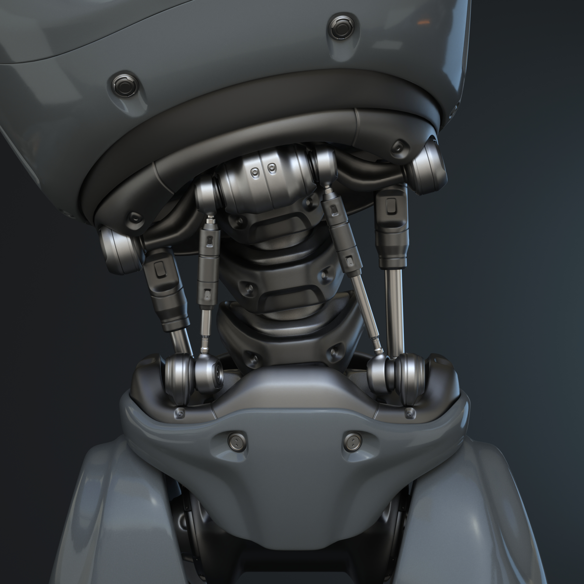 Cyber Robot Android 3D - TurboSquid 1800811