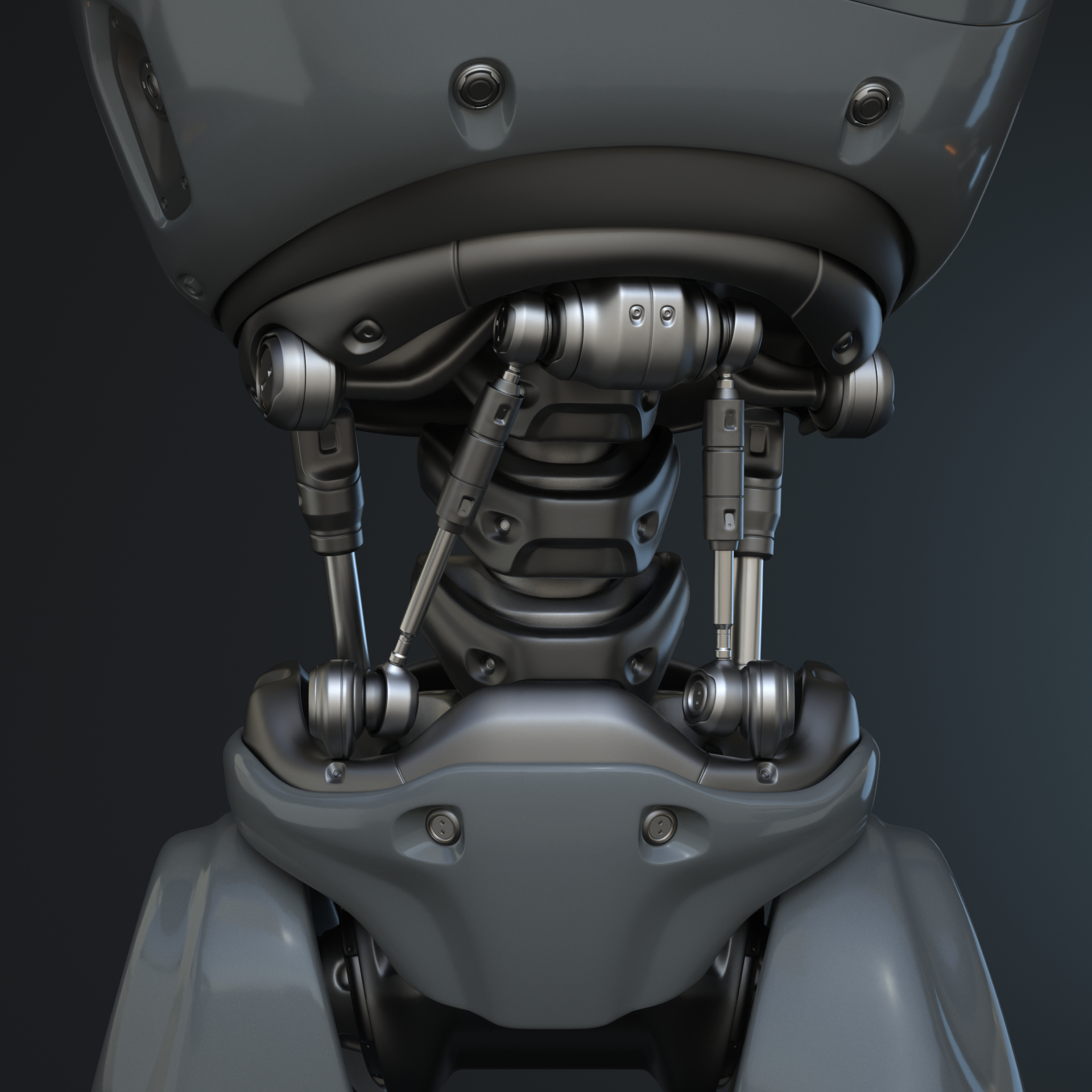 Cyber Robot Android 3D - TurboSquid 1800811