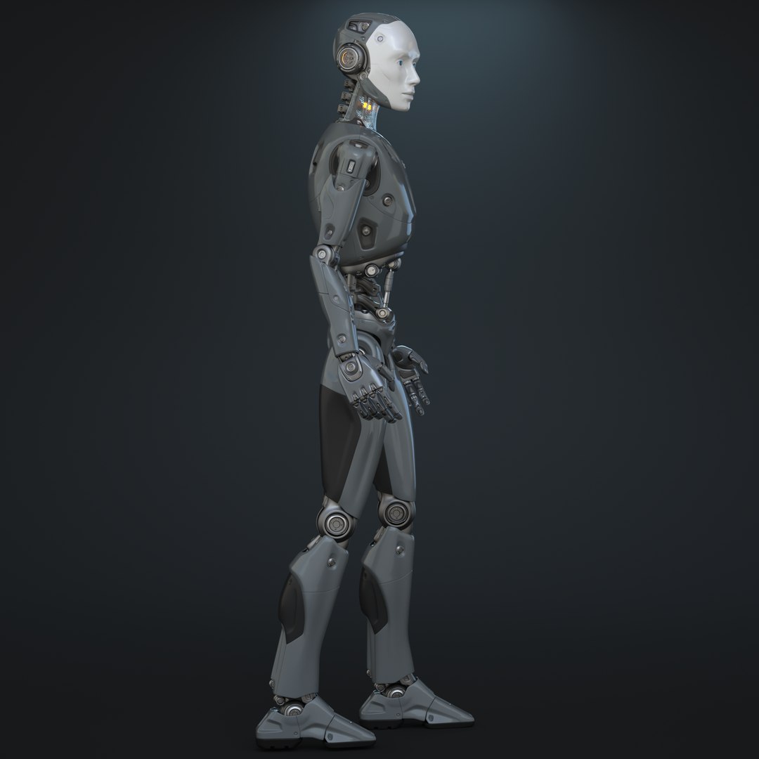 Cyber Robot Android 3D - TurboSquid 1800811
