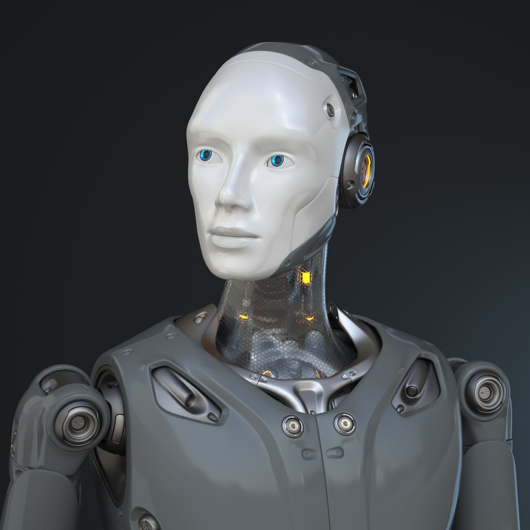 Cyber Robot Android 3D - TurboSquid 1800811