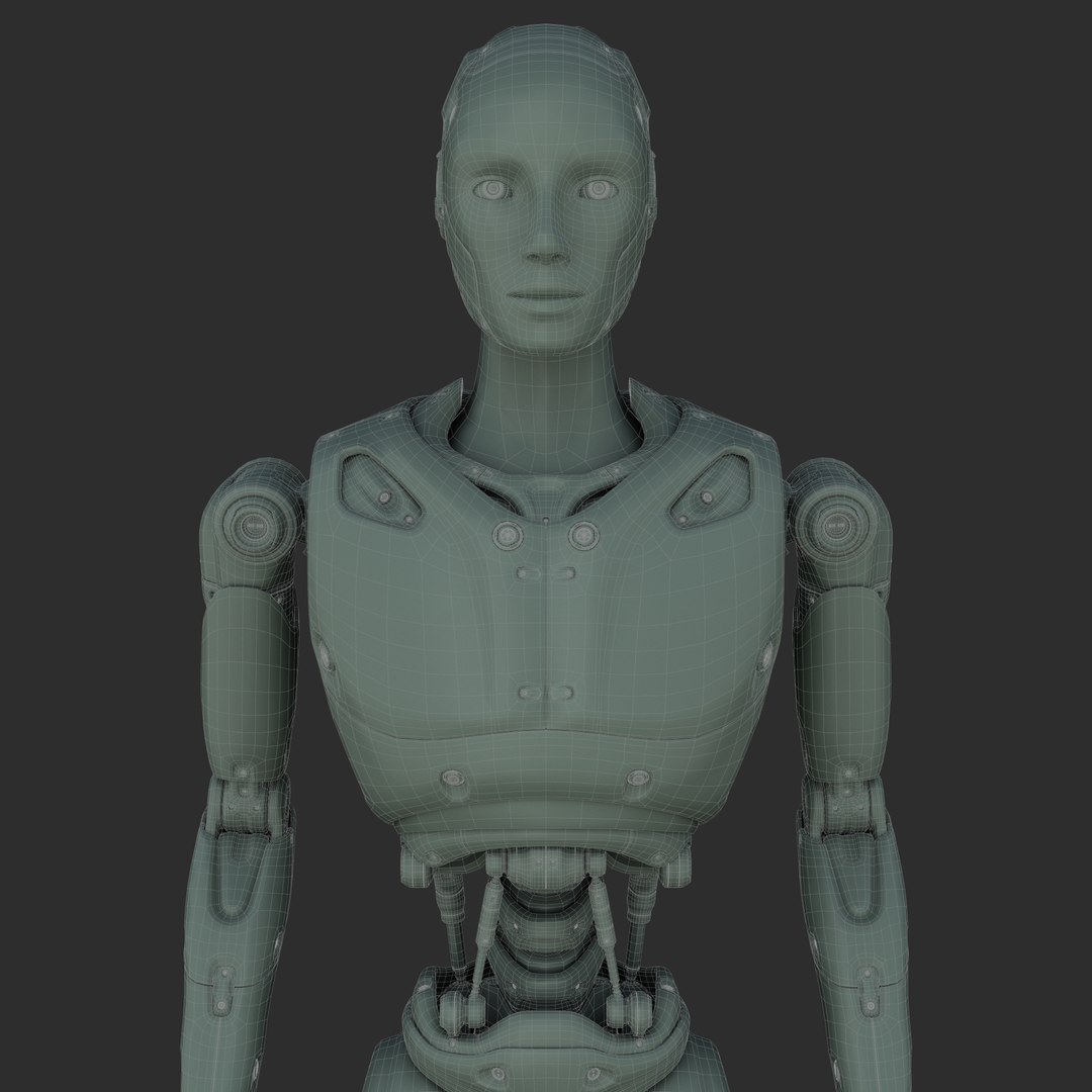 Cyber Robot Android 3D - TurboSquid 1800811
