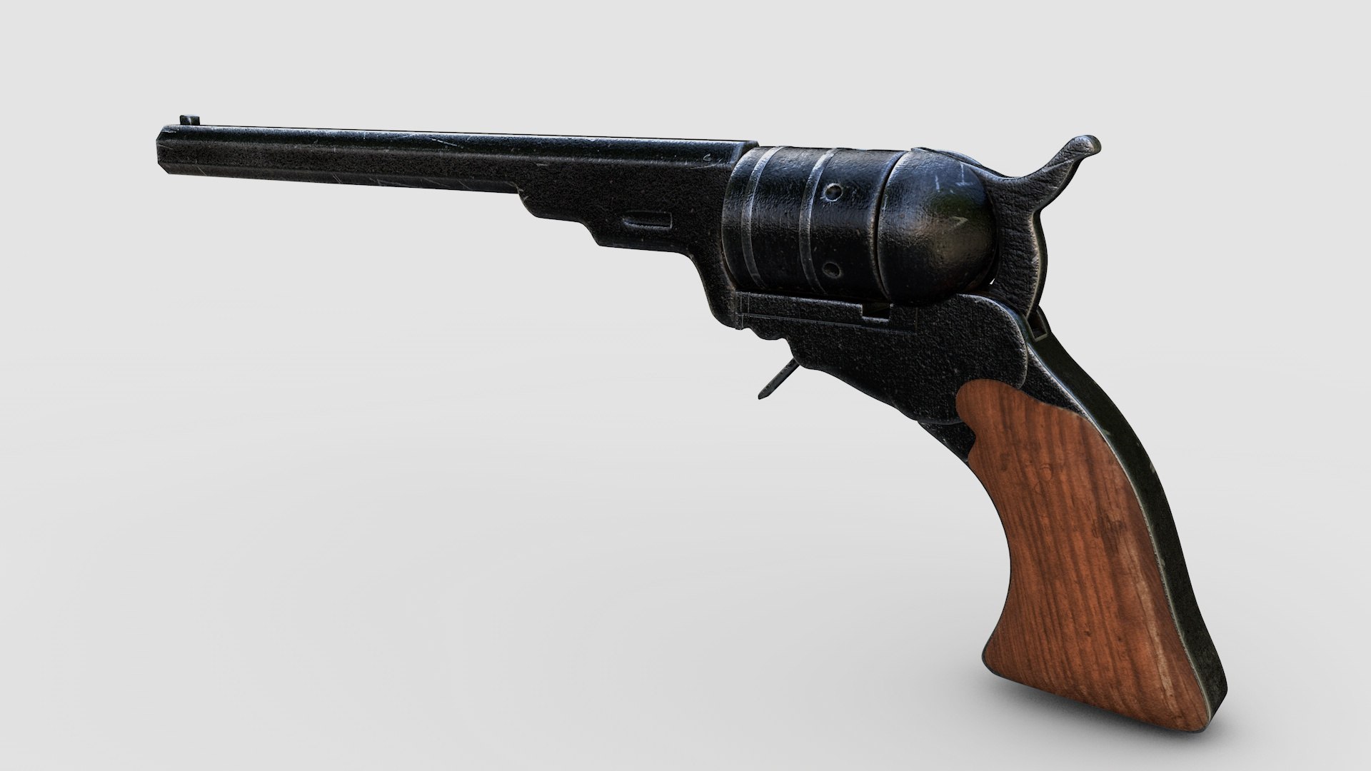 Colt Paterson 1836 3D Model - TurboSquid 1253656