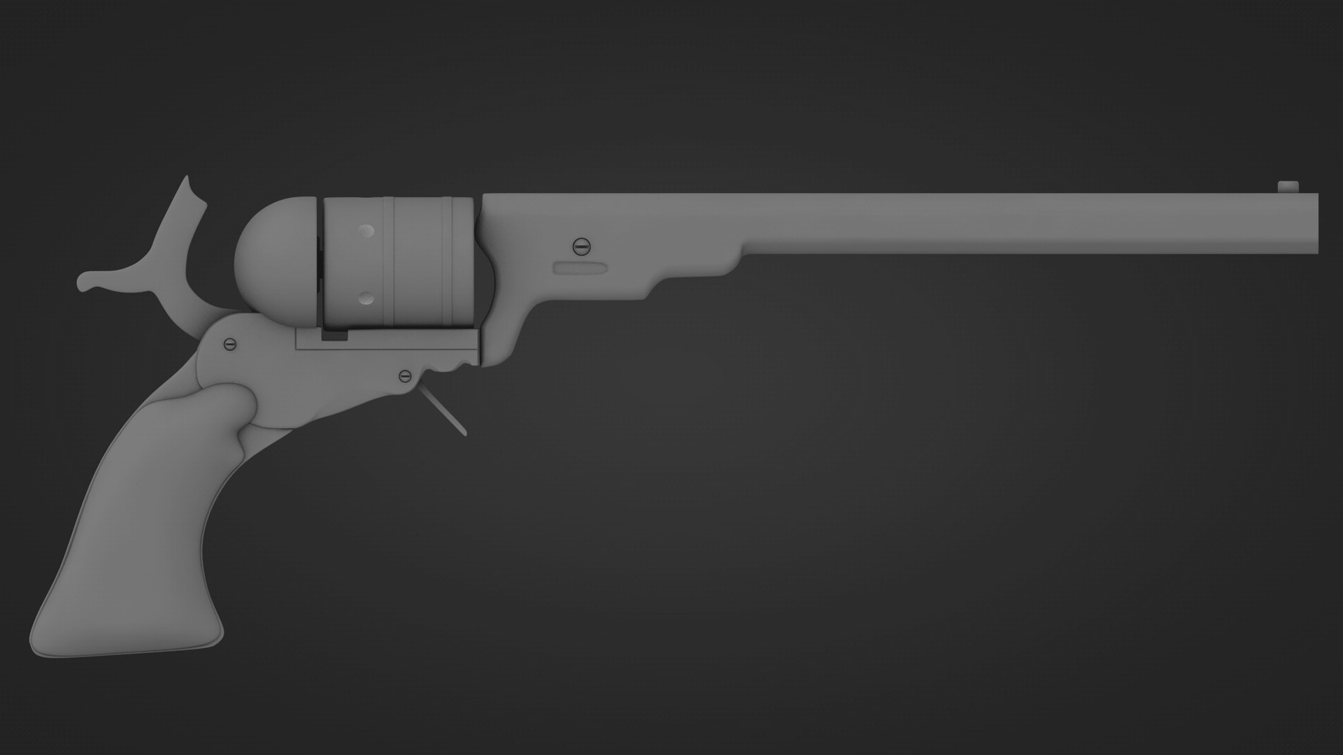Colt Paterson 1836 3D Model - TurboSquid 1253656