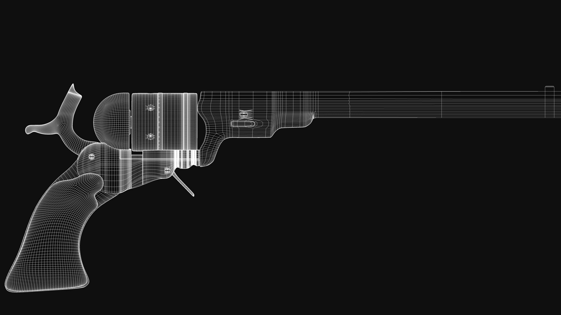 Colt Paterson 1836 3D Model - TurboSquid 1253656