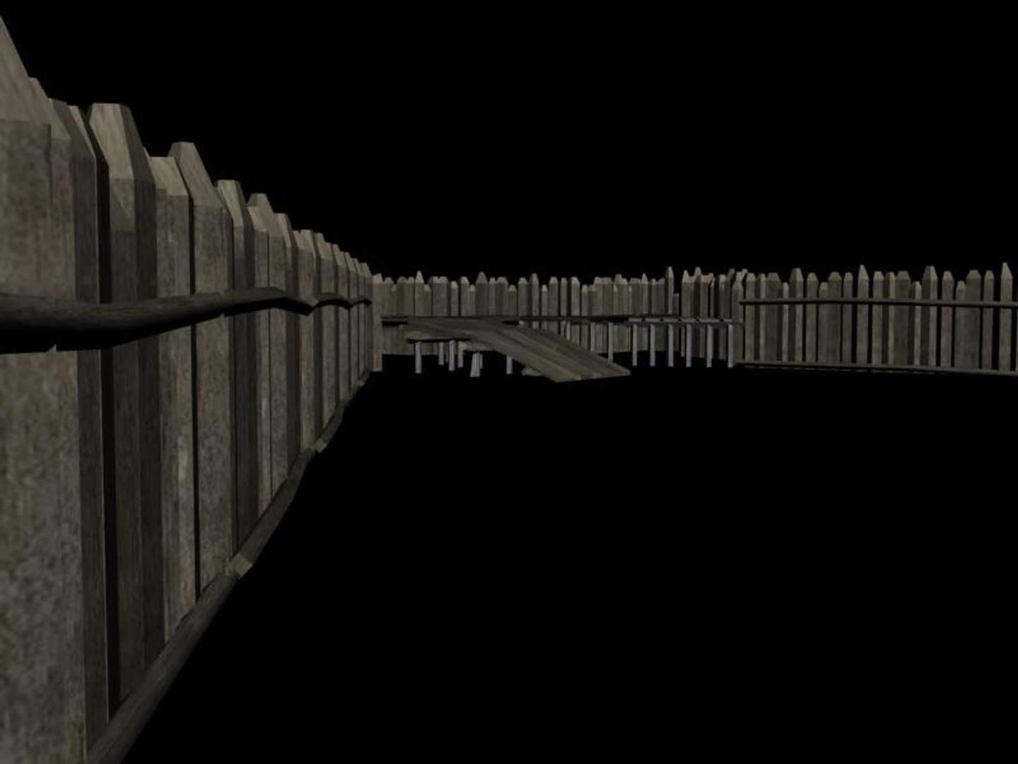 3d max log fort