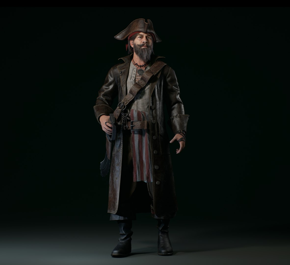 3D Pirate - TurboSquid 2247960