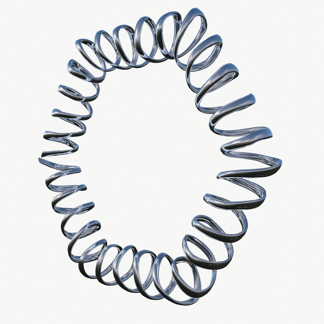 3D Metal Spiral Spring Model - TurboSquid 1410662