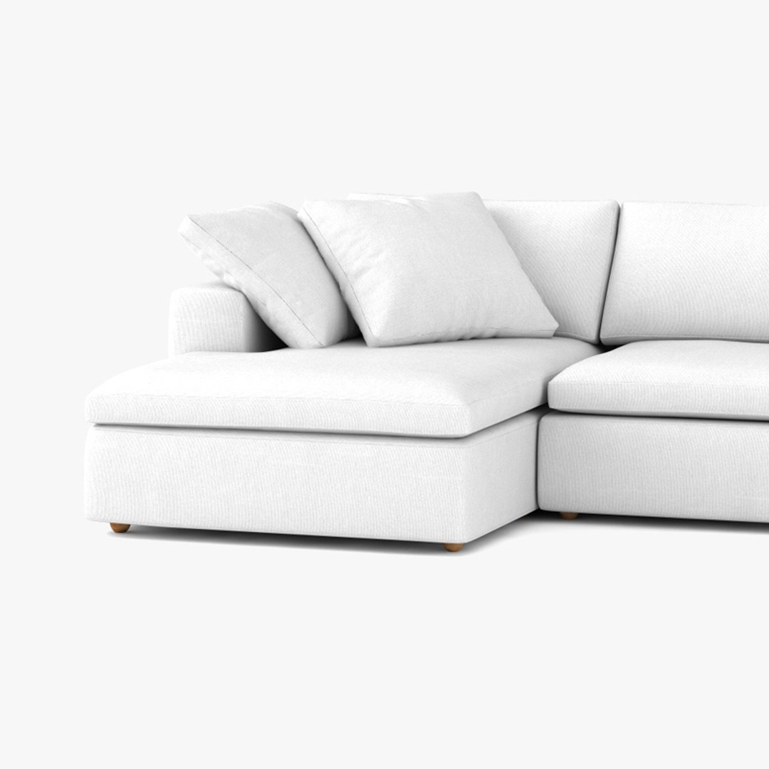 Restoration Hardware Cloud Modular Sofa Model - TurboSquid 1958647