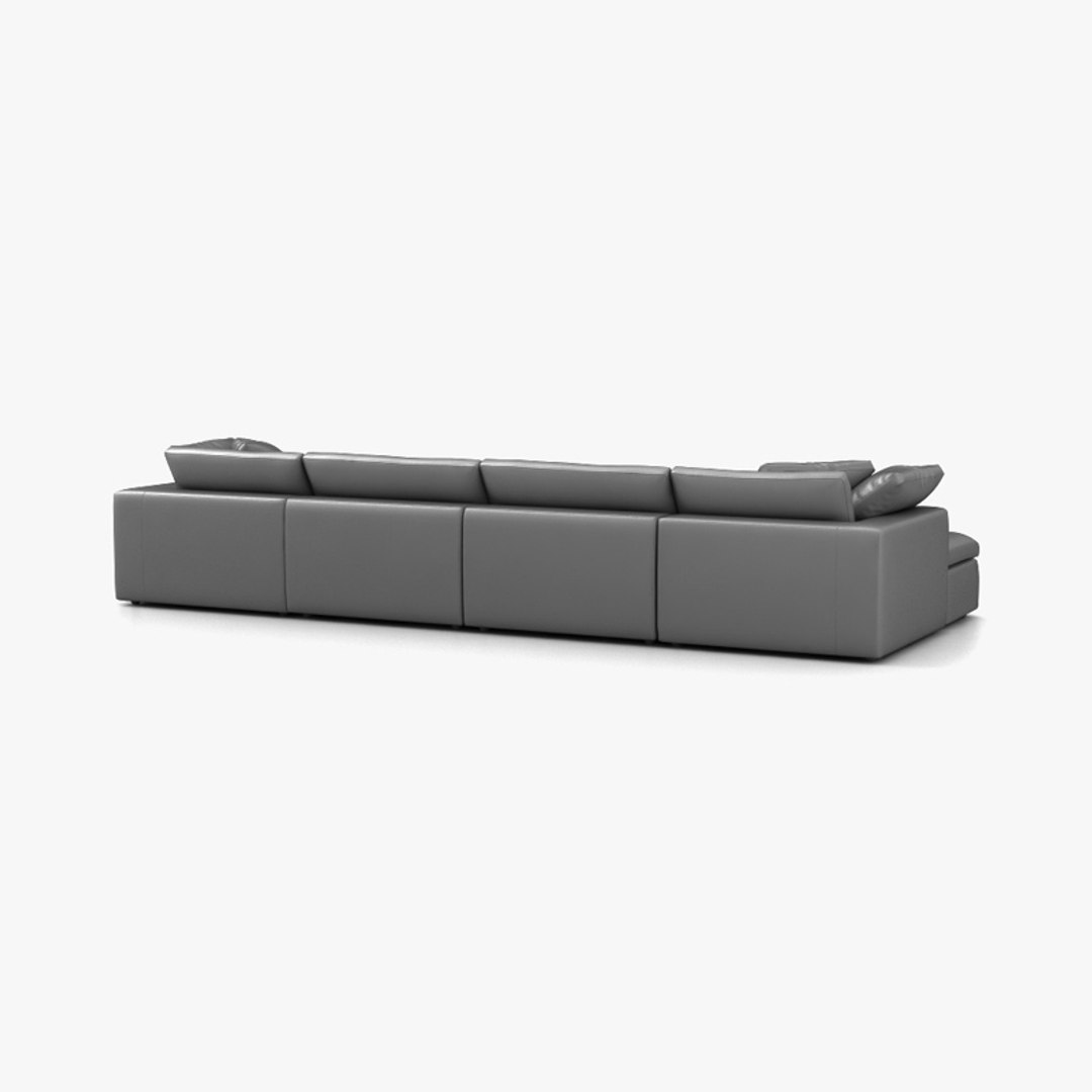 Restoration Hardware Cloud Modular Sofa Model - TurboSquid 1958647