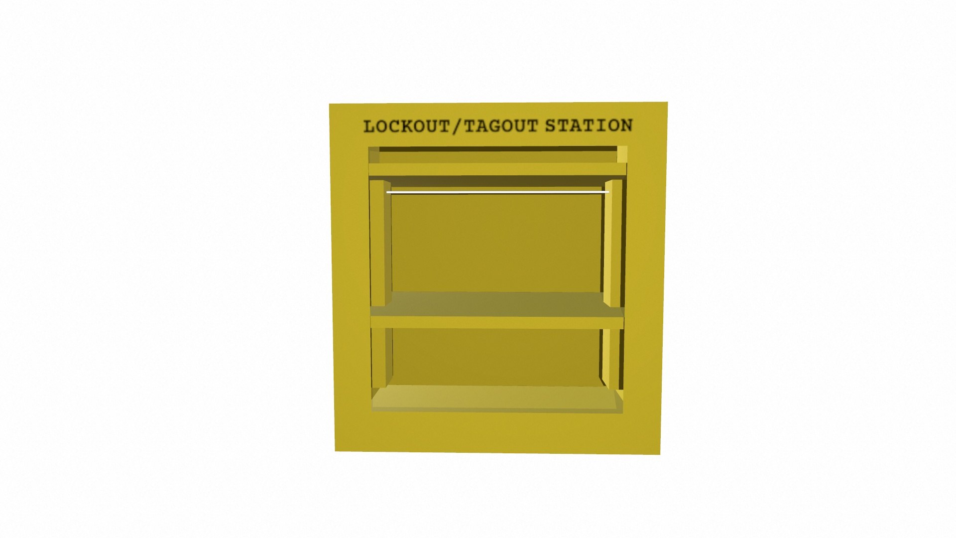 3D Lockout Station Box - TurboSquid 2327727